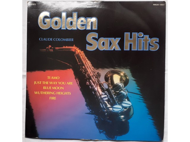 CLAUDE  COLOMBIER  -  GOLDEN  SAX  HITS