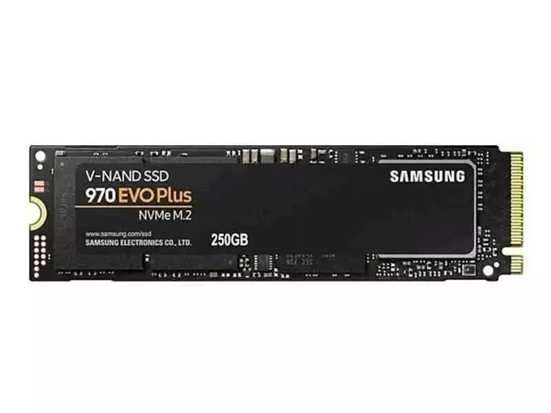 SAMSUNG 250GB M.2 NVME MZ-V7S250BW 970 EVO PLUS SERIES SSD