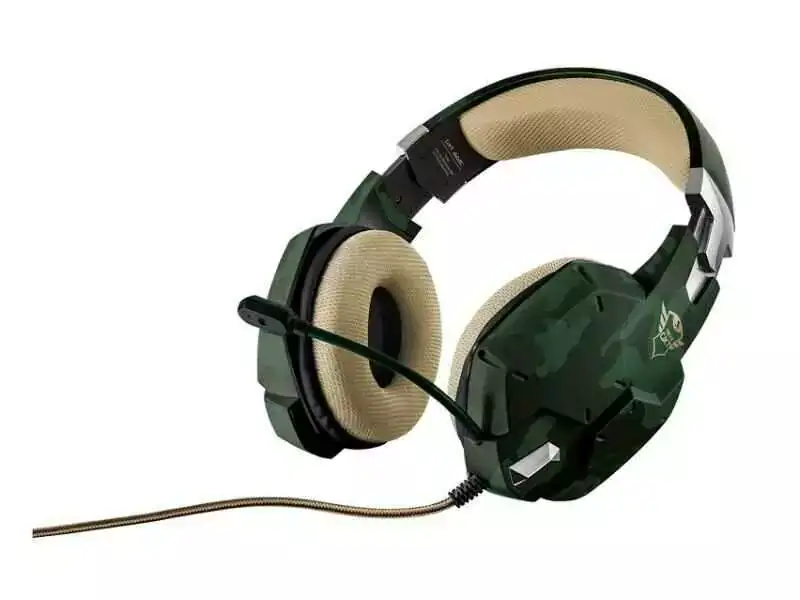 TRUST GAMING GXT 322C CARUS JUNGLE CAMO HEADSET MASKIRNI-ZELENI