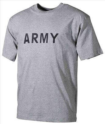 Pamučna majica Army siva