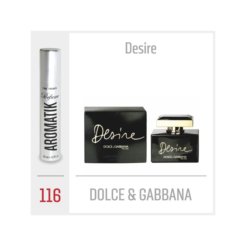 116 - DOLCE & GABBANA / Desire