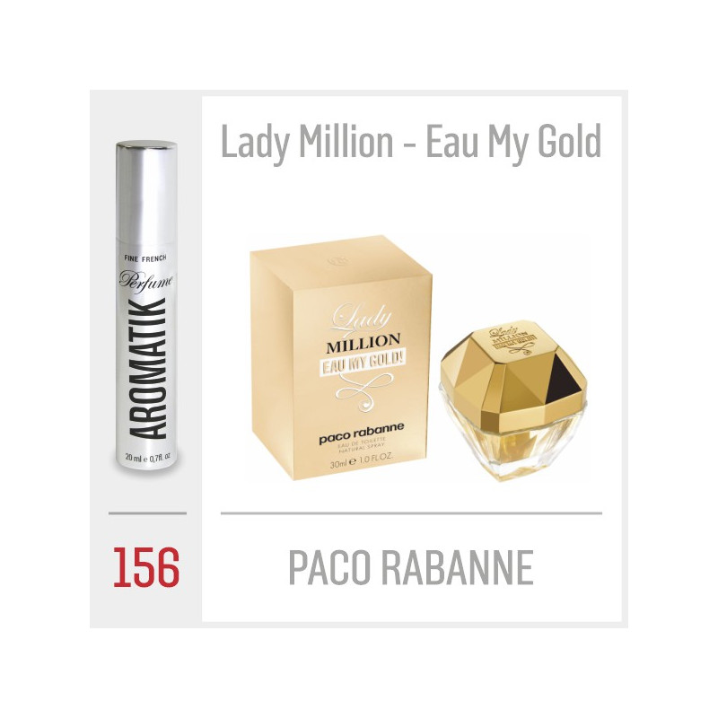 156 - PACO RABANNE / Lady Million Eau My Gold