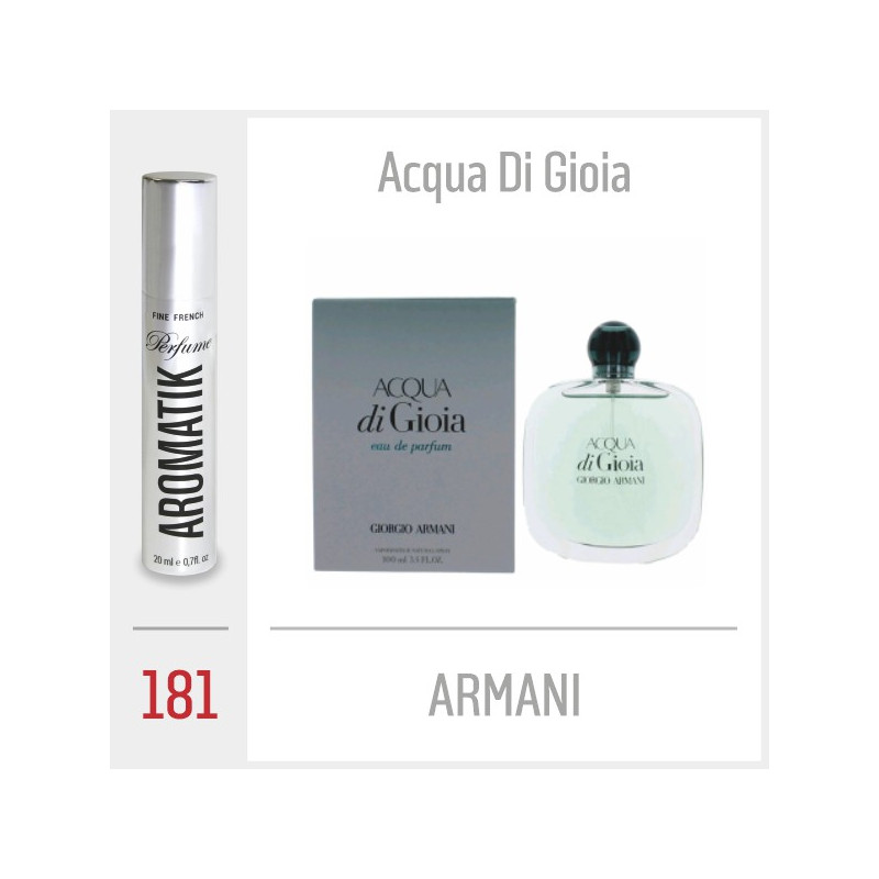 181 - ARMANI / Acqua Di Gioia