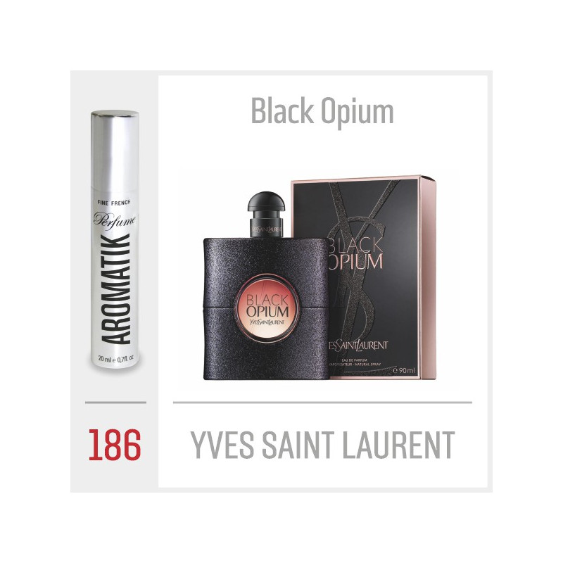 186 - YVES SAINT LAURENT - Black Opium