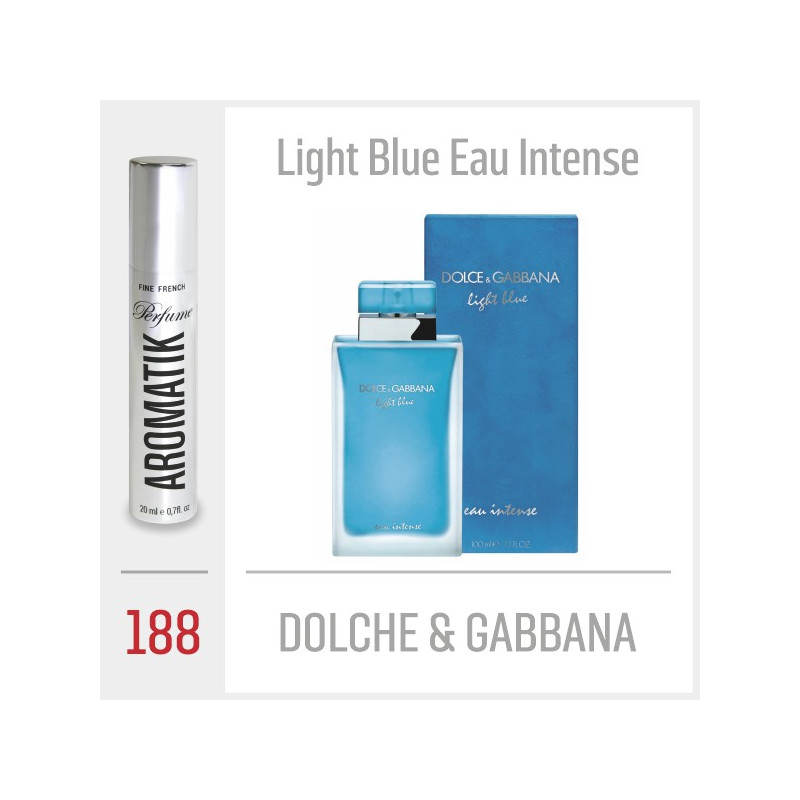 188 - DOLCHE & GABBANA - LIGHT BLUE EAU INTENSE