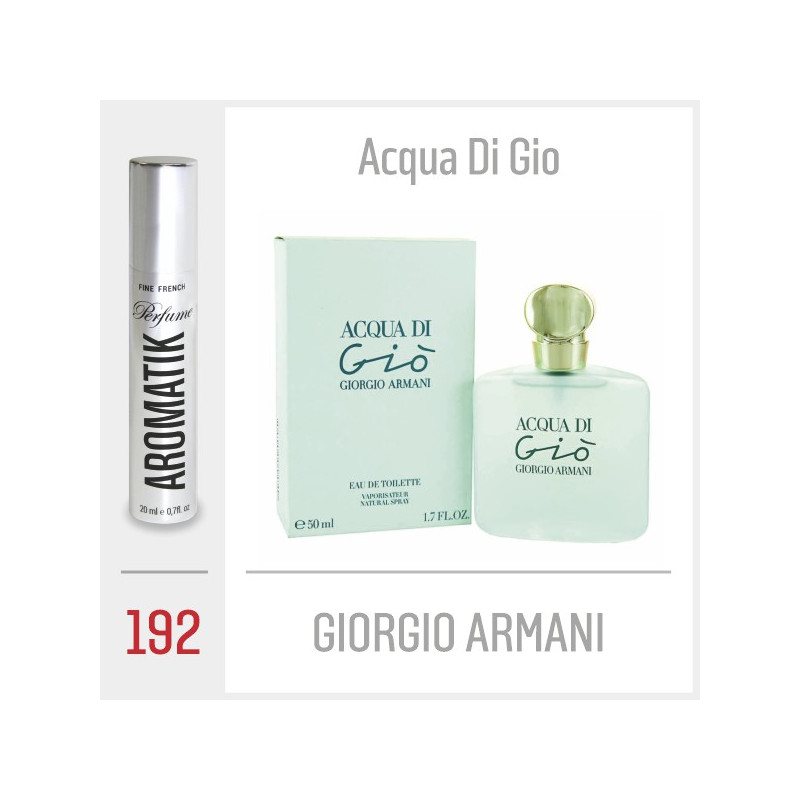 192 - GIORGIO ARMANI - ACQUA DI GIO