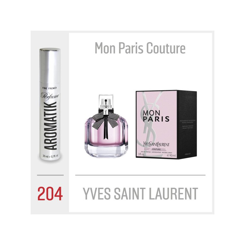 204 - YVES SAINT LAURENT / MON PARIS COUTURE