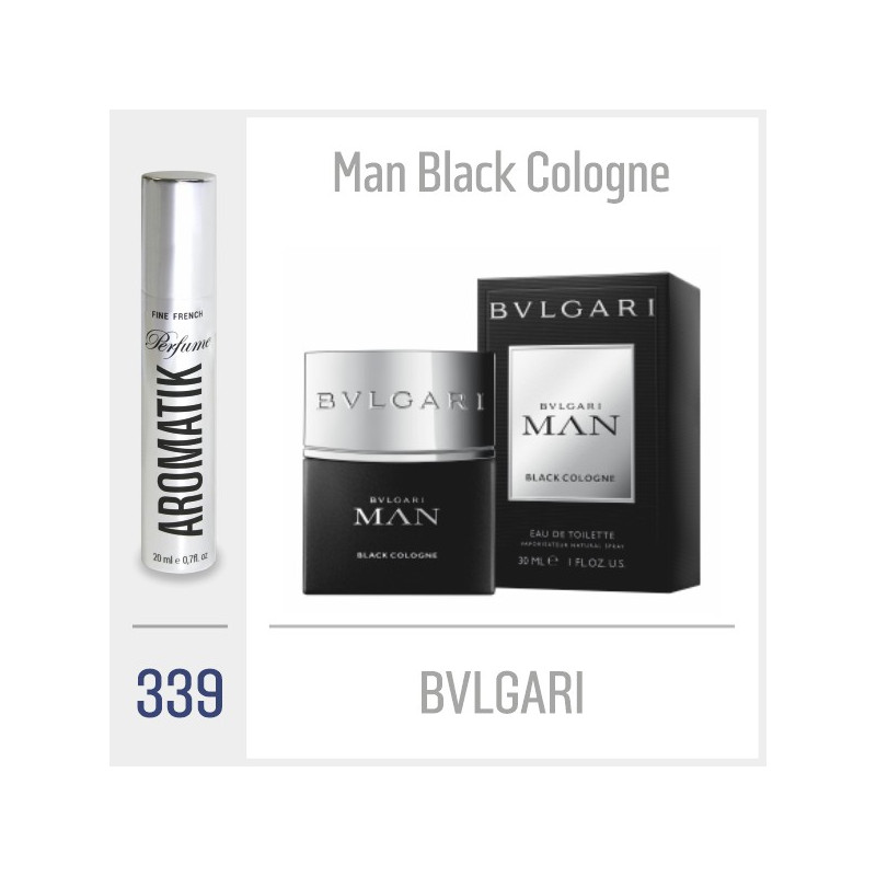 339 - BVLGARI / Man Black Cologne