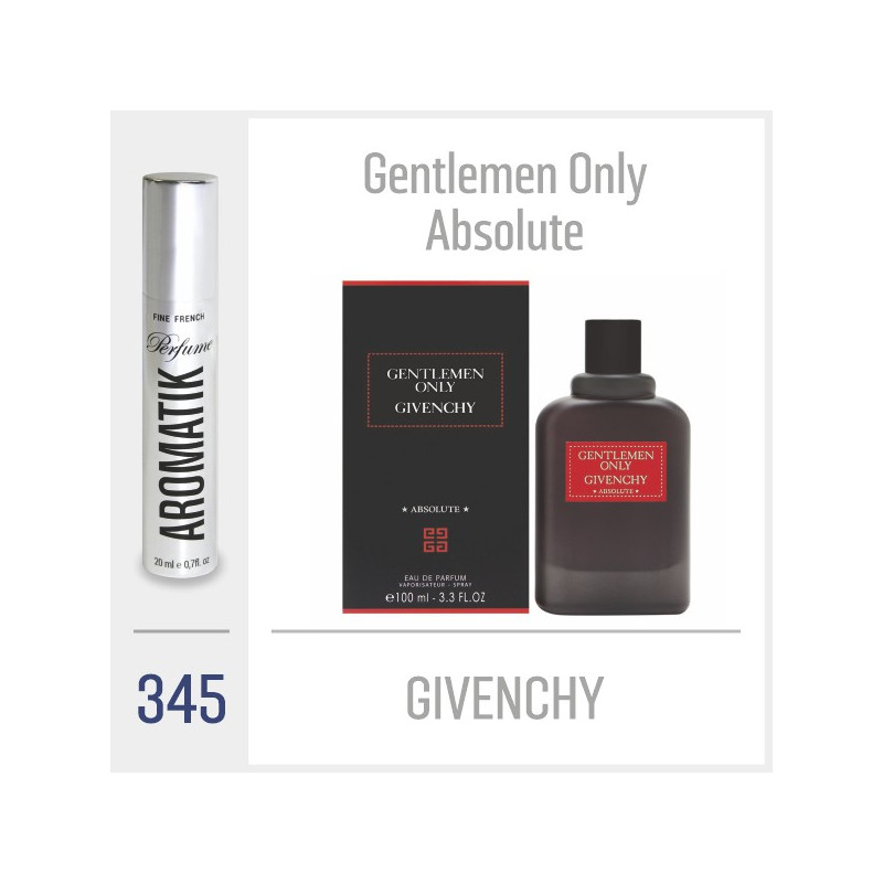 345 - GIVENCHY - GENTLEMEN ONLY ABSOLUTE