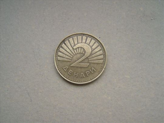 Republika Makedonija 2 denari - 2001.