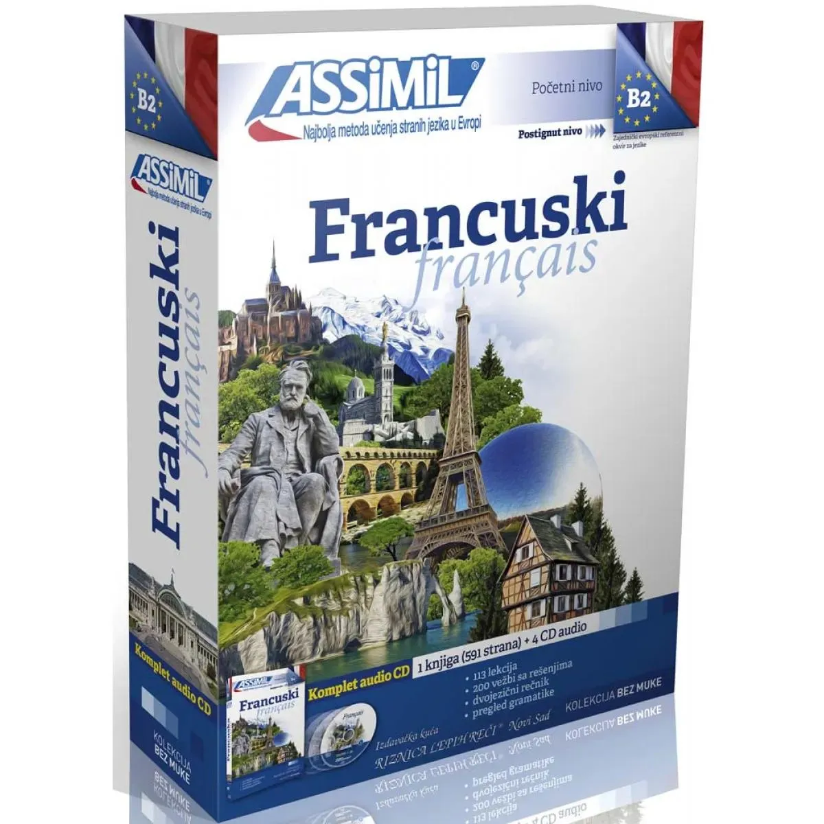 FRANCUSKI A1 A2 B1 B2 NIVO