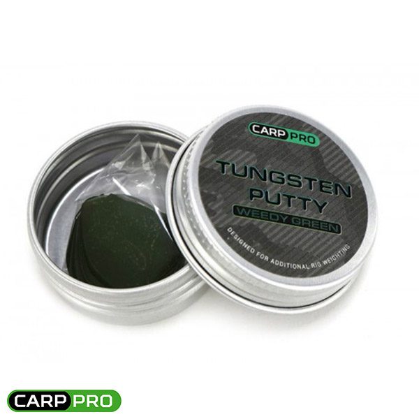 Tungsten Putty Carp Pro Weedy Green CP2301W