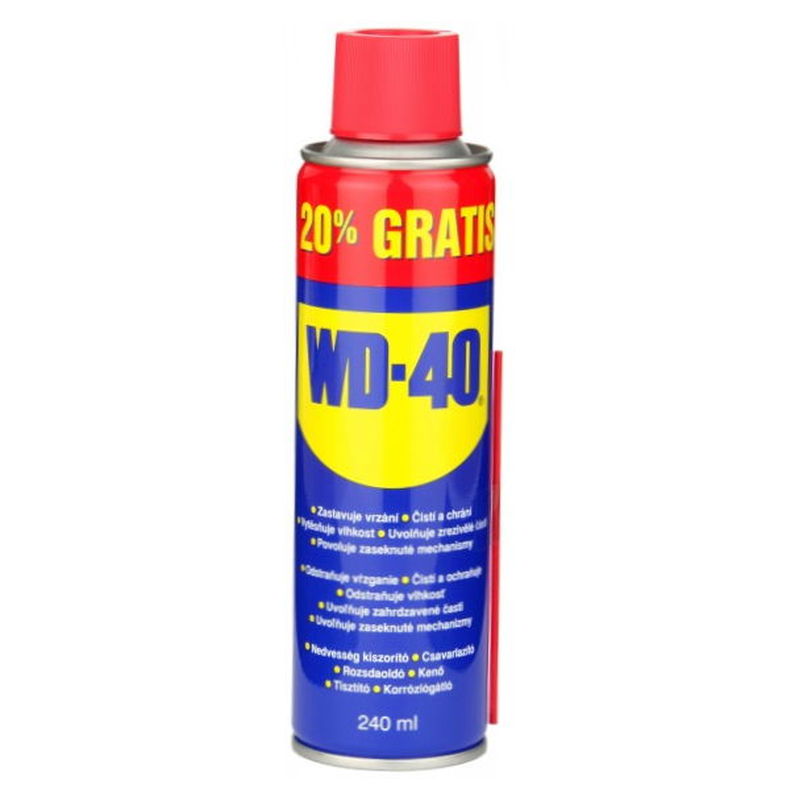 WD-40 sprej 240ml (20% gratis)