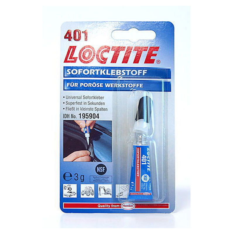 Lepak Super LOCTITE 401 3 g