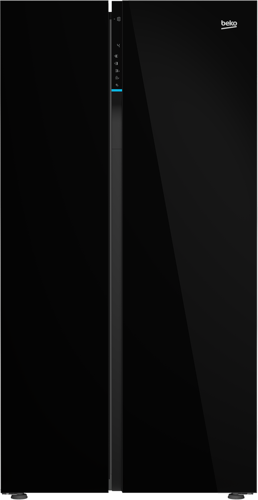 GN163140ZGBN: Frižider sa zamrzivačem (Vrata uz vrata, 91 cm)