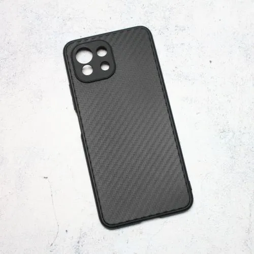 Futrola - maska Carbon fiber za Xiaomi Mi 11 Lite crna