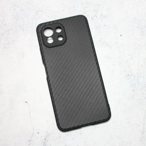 Futrola - maska Carbon fiber za Xiaomi Mi 11 Lite crna