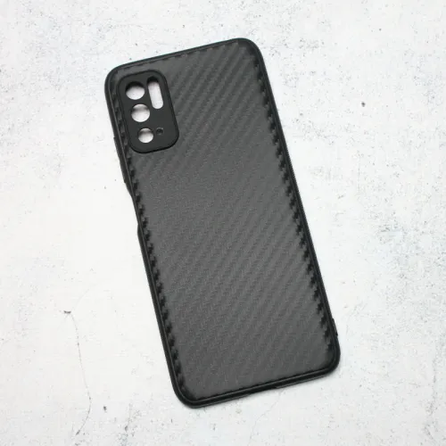 Futrola - maska Carbon fiber za Xiaomi Redmi Note 10 5G crna