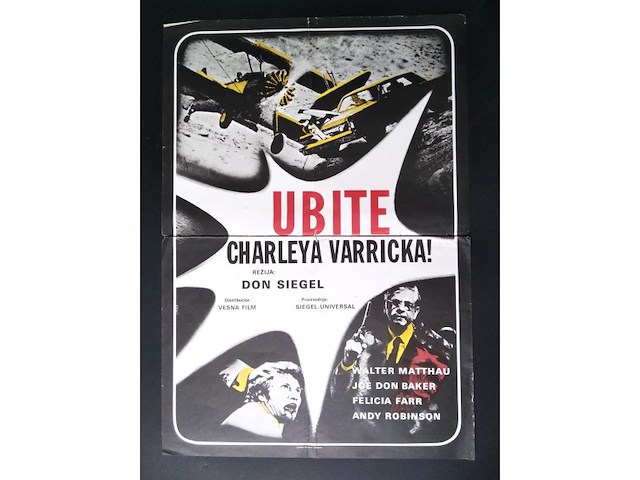 Ubite Charleya Varricka! / Charley Varrick, 1973 g.