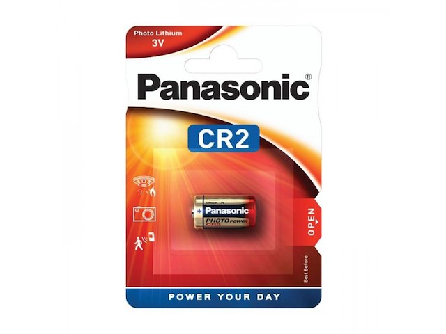 Baterija CR2 Panasonic Litijumska 3V