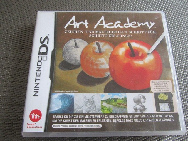 Nintendo DS/ DS Lite/ DSi XL kertridž - Art Academy