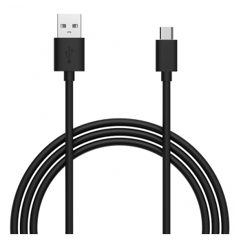 Kabel Teracell Micro USB 2A crni 1m