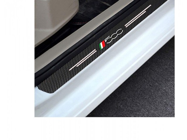 Stikeri za prag automobila - karbon 500 (FIAT)