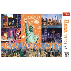 Trefl Puzzle 1000 Neon city 10579