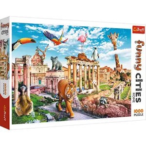 Trefl Puzzle 1000 Funny Ciies Wild Rome 10600