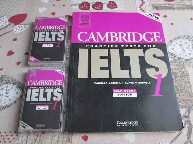 Cambridge Practice Tests for IELTS 1 + 2 kasete