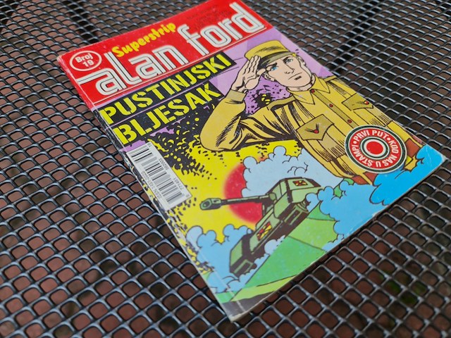 Alan Ford broj 19 Pustinjski bljesak