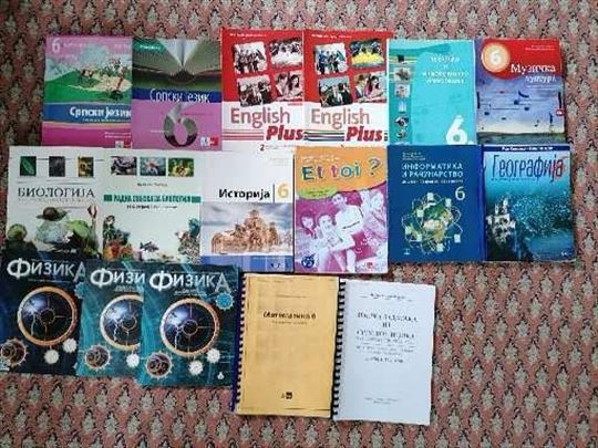Knjige za šesti razred osnovne škole