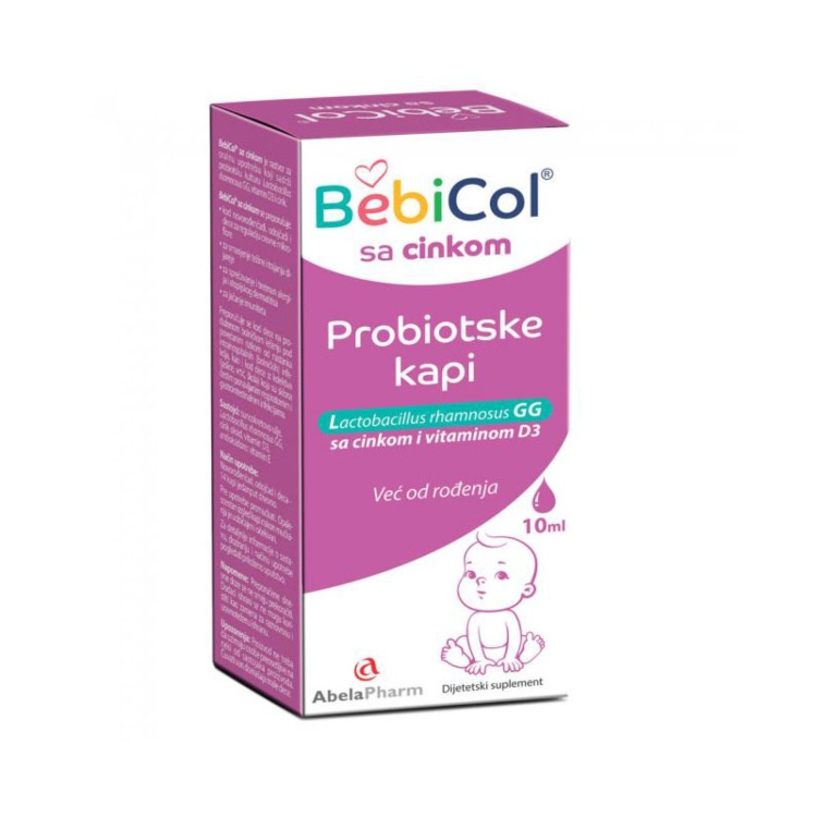 Bebicol Cink + vitamin D3 10ml