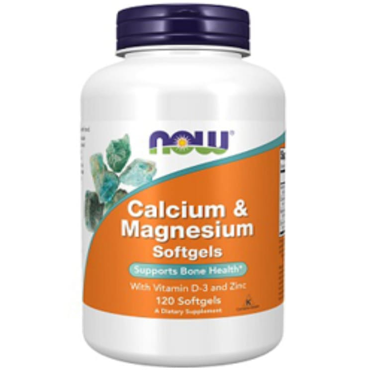 Now-Calcium + Magnesium + Vitamin D 120 kapsula