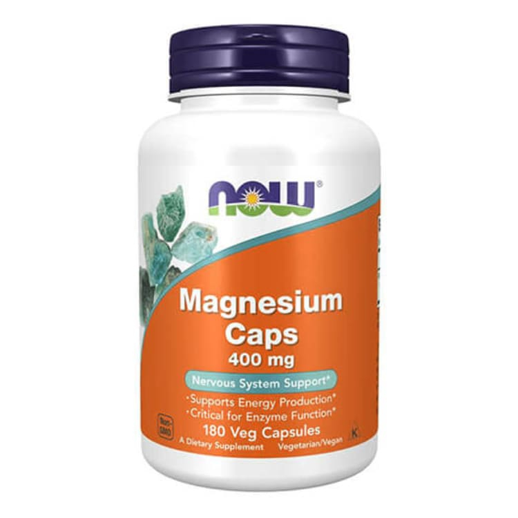 Now Magnesium 400mg 180 kapsula