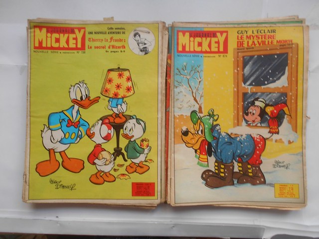 Le journal de mickey nouvelle serie, Miki strip časopis