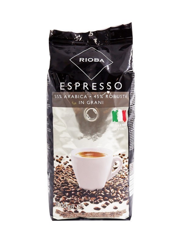 ESPRESSO RIOBA SILVER ZRNO 1KG