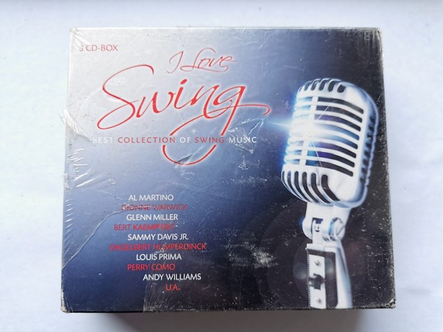 I love Swing - 3CD Box - Novo