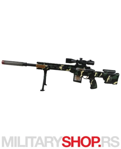 Snajper igračka puške Black Sniper Rifle
