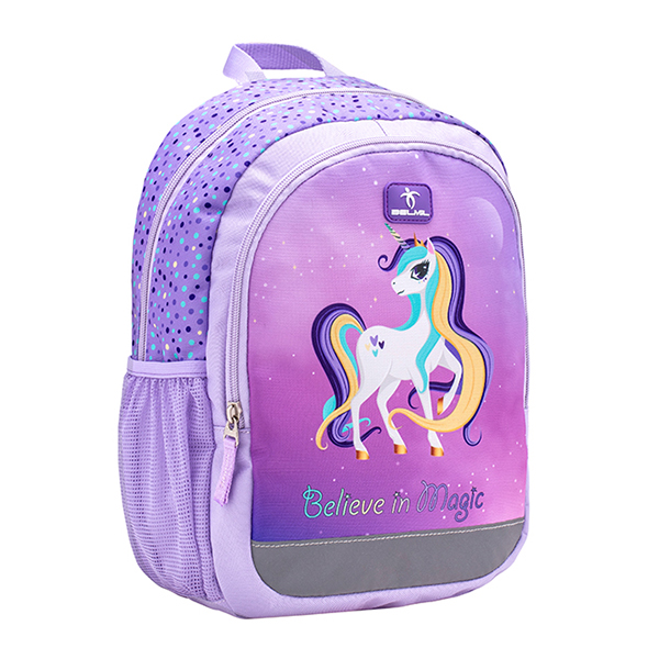 Dečiji ranac Kiddy Plus 305-4/A Unicorn purple Belmil 8539