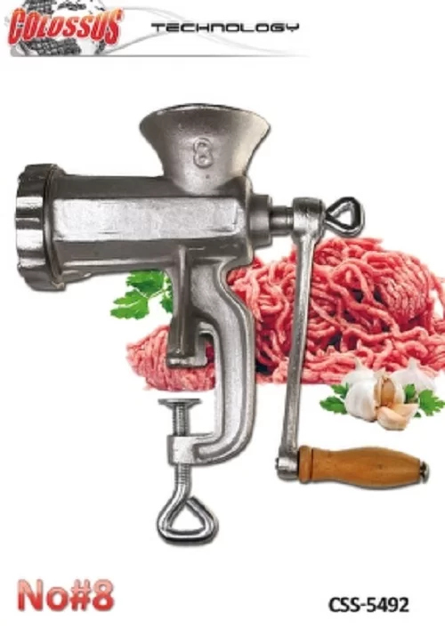 Mašina za mlevenje mesa #8 Colossus CSS-5492
Mašina za mlevenje mesa #8 Colossus CSS-5492