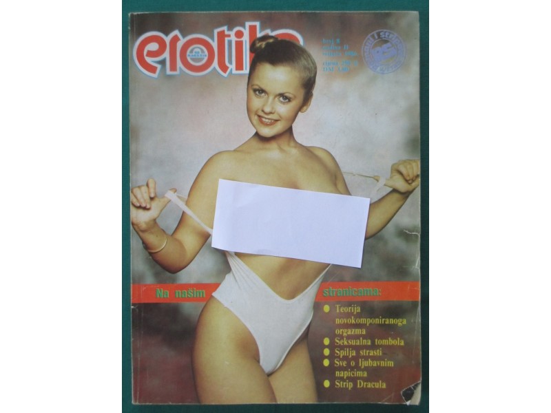 Magazin Erotika-Broj 8, Godina 1986.