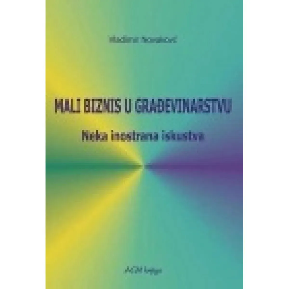 MALI BIZNIS U GRADJEVINARSTVU -NEKA INOSTRANA ISKUSTVA