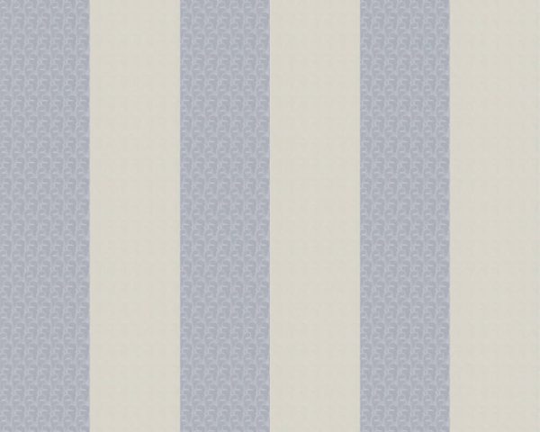 Karl Lagerfeld Wallpaper «Stripes, Grey» 378493