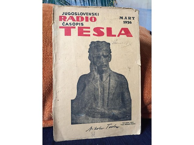 Jugoslovenski radio časopis TESLA mart 1936