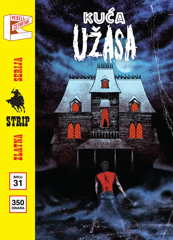 Veseli Četvrtak Zlatna Serija 31- Zagor, Kuća užasa (korica B)