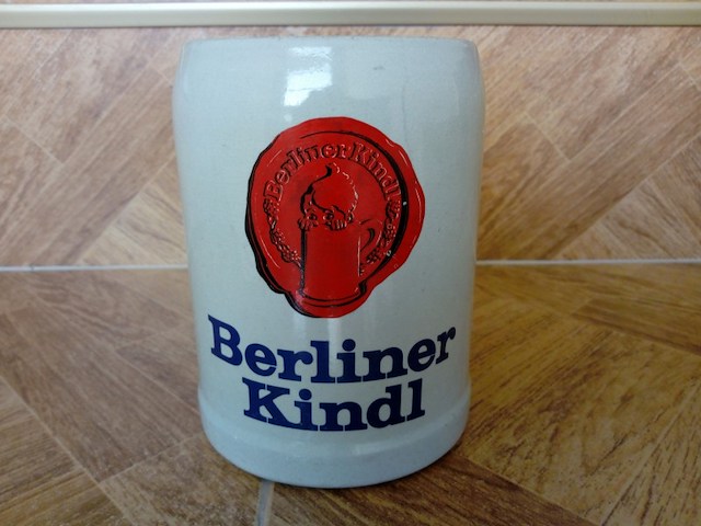 Berliner Kindl keramička krigla