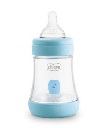 Chicco Perfect 5 plastična flašica za bebe 150ml - Plava