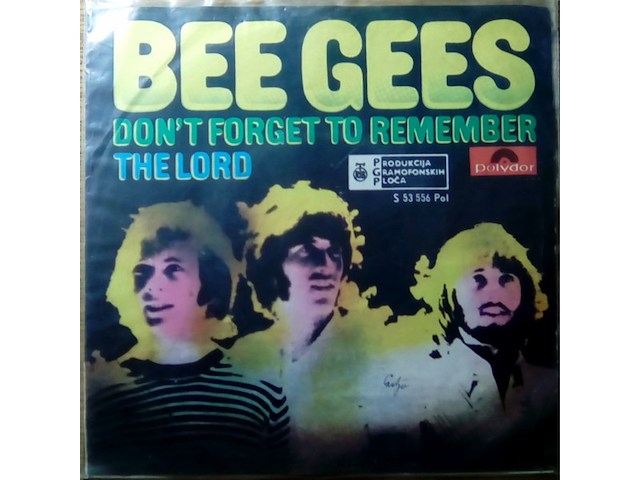 SS Bee Gees - Don`t Forget To Remember