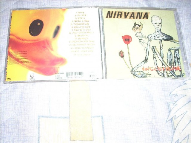 Nirvana ‎– Incesticide CD Geffen Germany 1992.